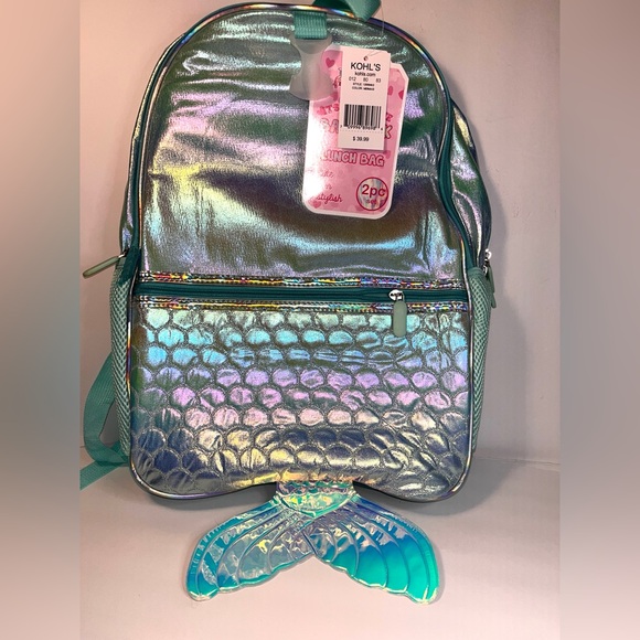 Sea | Accessories | New Kids Mermaid Silver And Blue Holographic ...